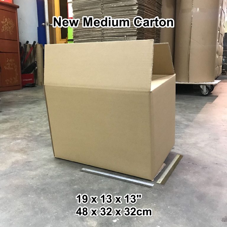 Buy New Medium Carton Boxes (10 pcs) - Carton Box Supply Singapore